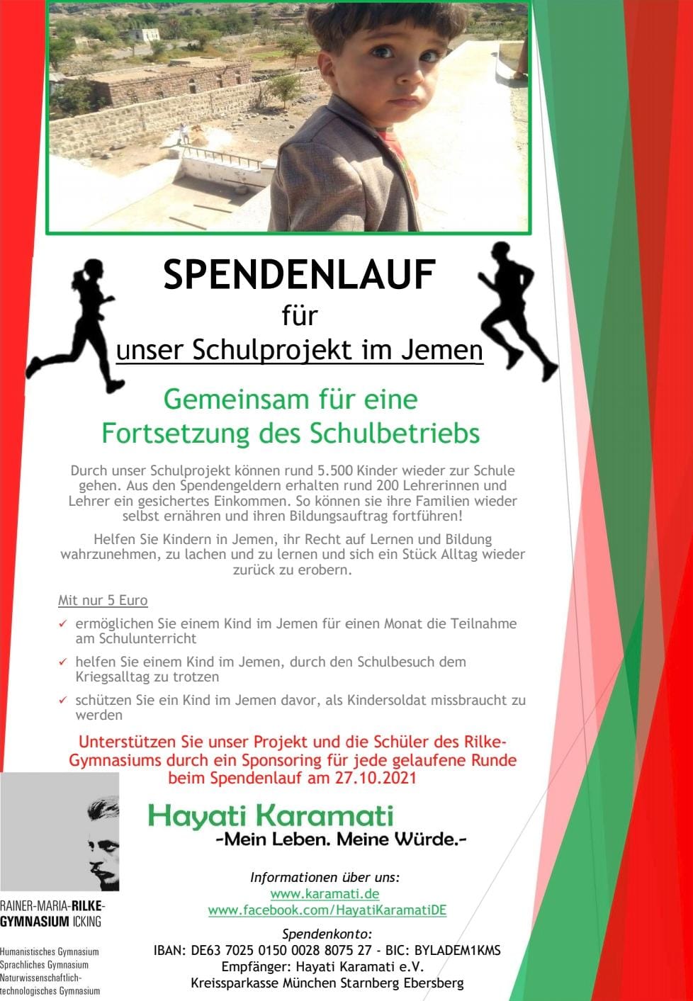 Breaking News zum 3. Advent: Spendenlauf am Rainer-Maria-Rilke ...